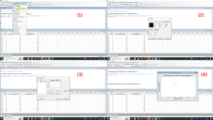 Correlation coefficient: How to calculate using formula & Minitab?