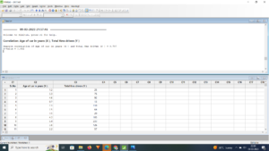 Correlation coefficient: How to calculate using formula & Minitab?