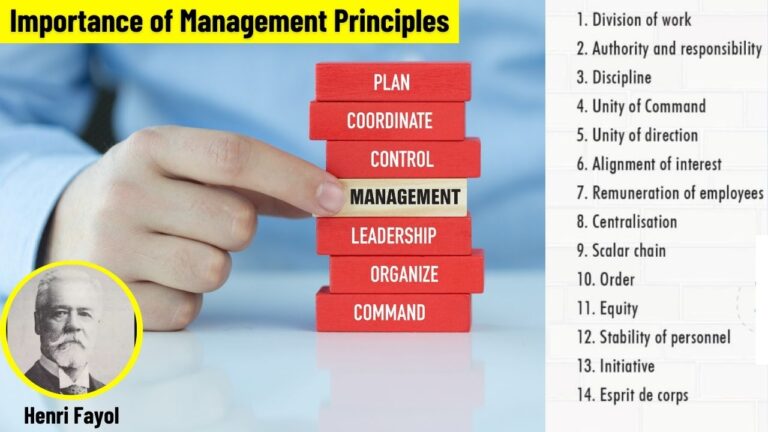 14 Principles of Management Every Manager Should Know